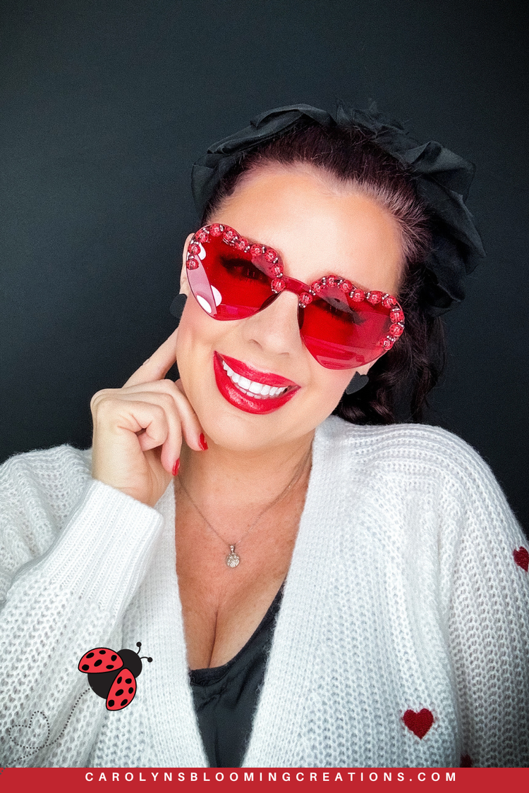 Valentine’s Day Craft Ideas: Love Bug Sunglasses — DIY Home ...