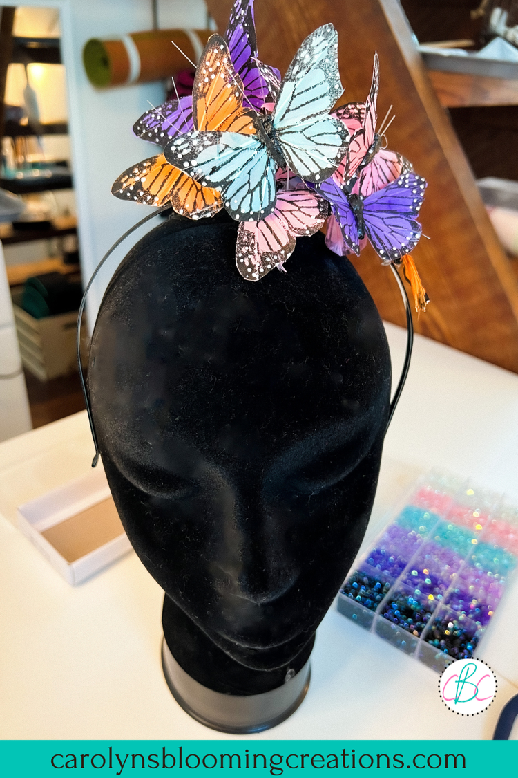 How To Make a Butterfly Tiara — DIY Home Improvements Carolyn's ...