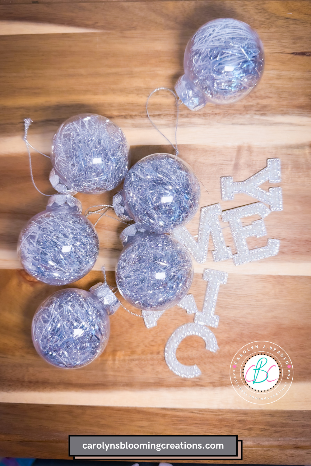 How to Make a Varsity Letter Ornament in 10 Minutes — DIY Home ...