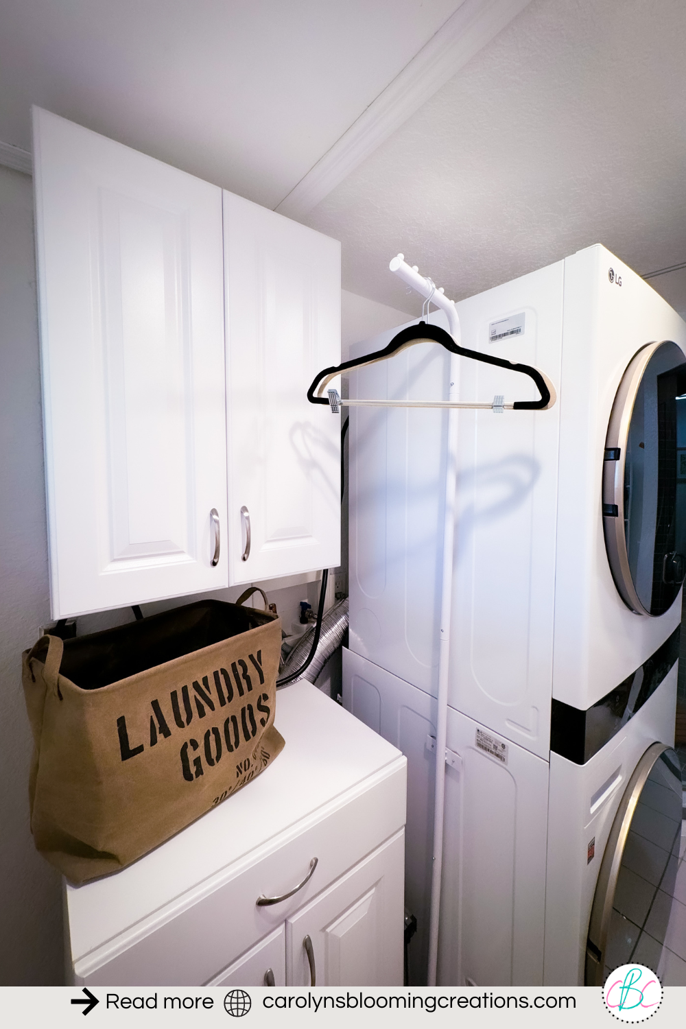 From Dead Washer to This: Small Laundry Room Organization — DIY Home ...