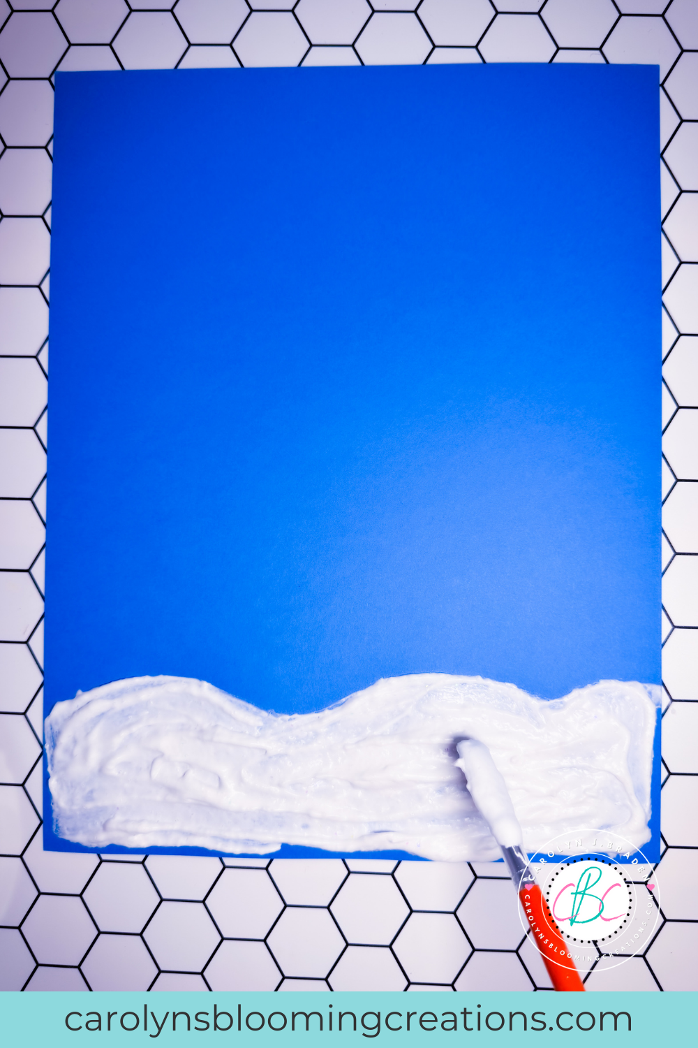 How to Make 2 Ingredient Shaving Cream Puffy Snow Paint — DIY Home ...
