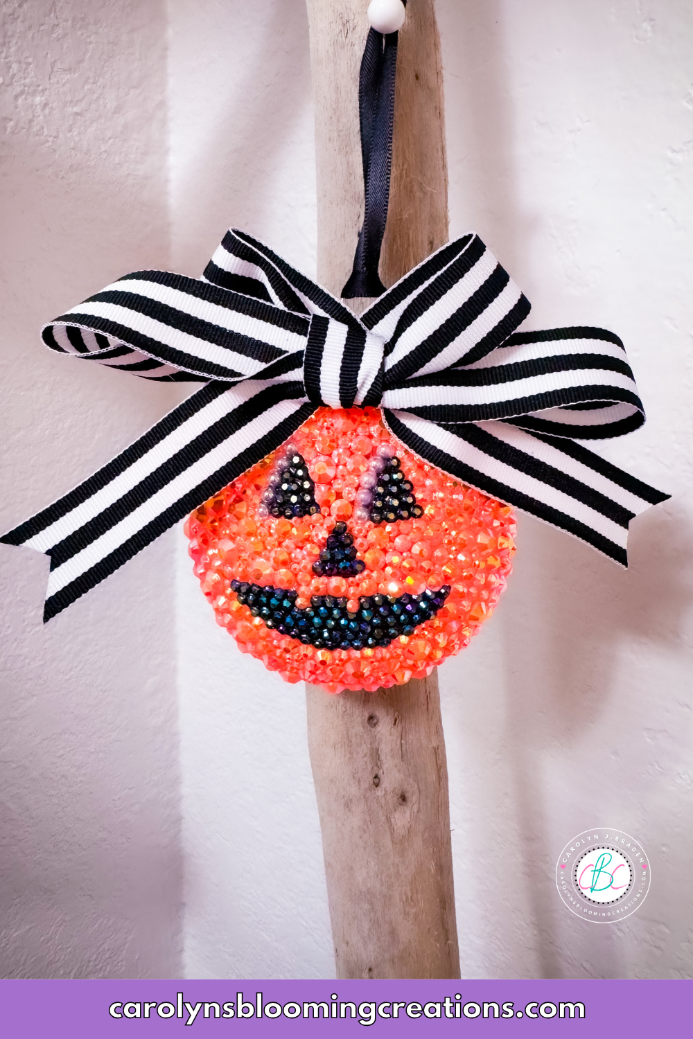 How to Make Halloween Jack o’ Lantern Ornaments — DIY Home Improvements ...