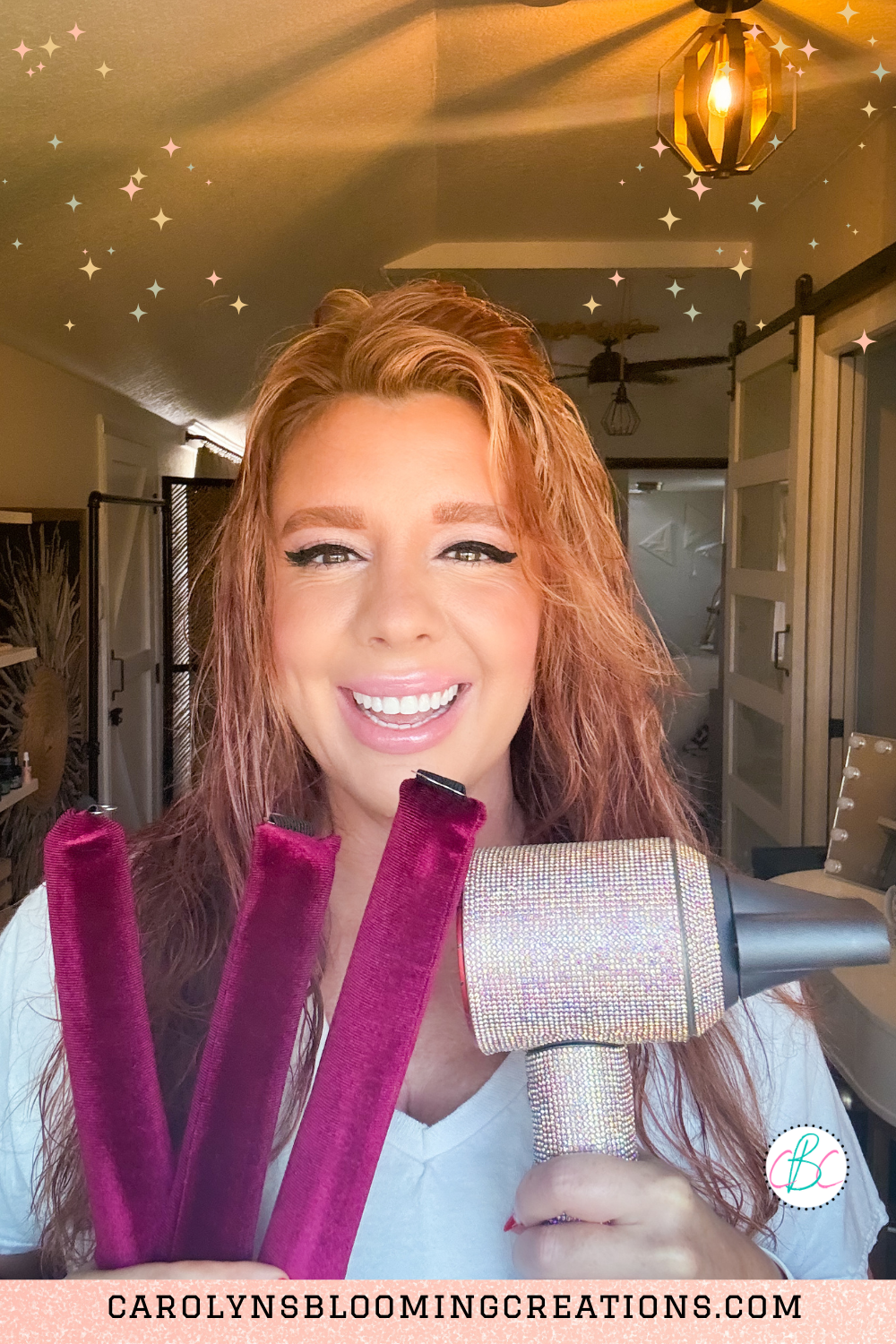 How to Use a Heatless Jumbo Curler Set — DIY Home Improvements Carolyn ...