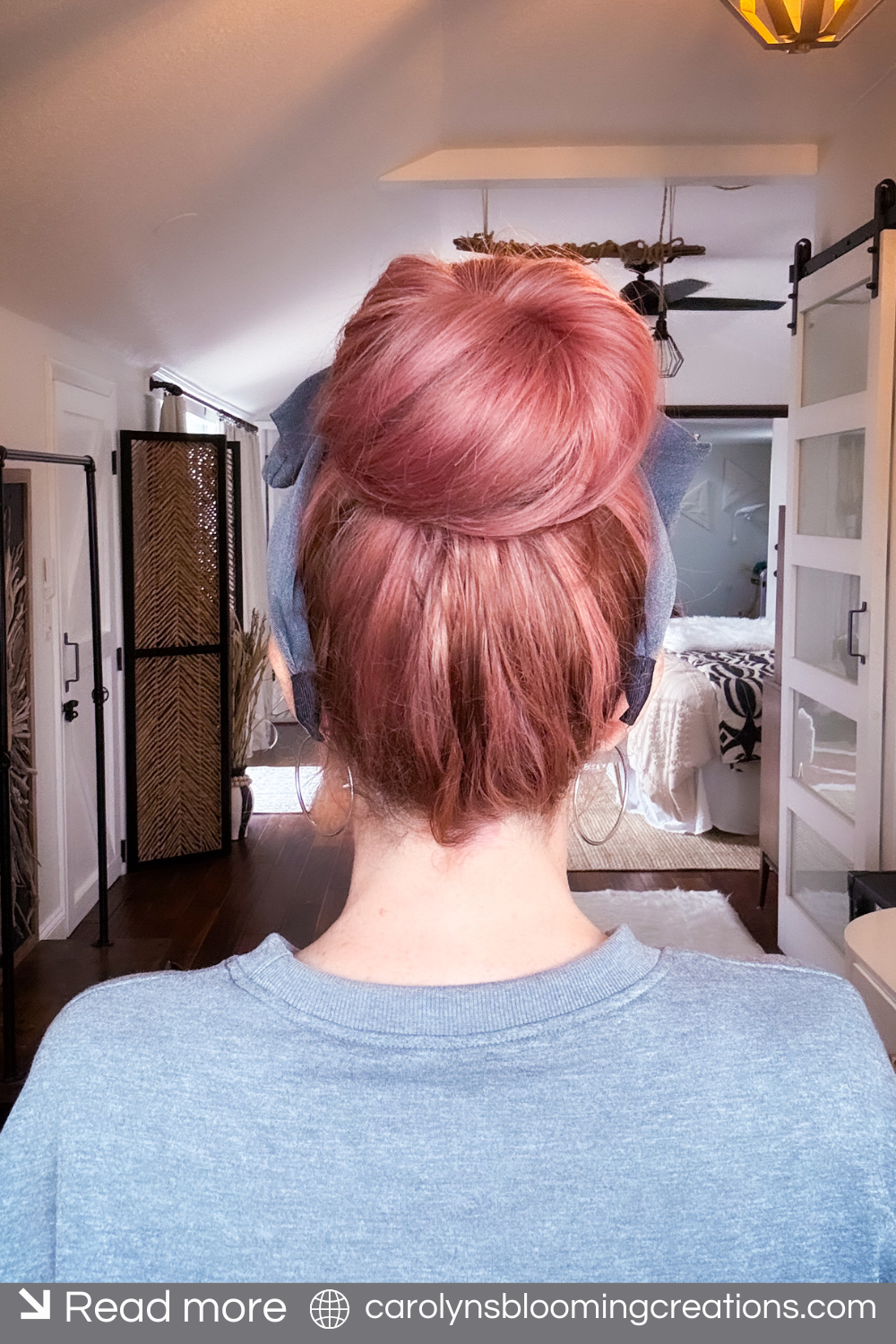 How to Create Easy Bun Hairstyles with a Sponge Bun Maker — DIY Home ...