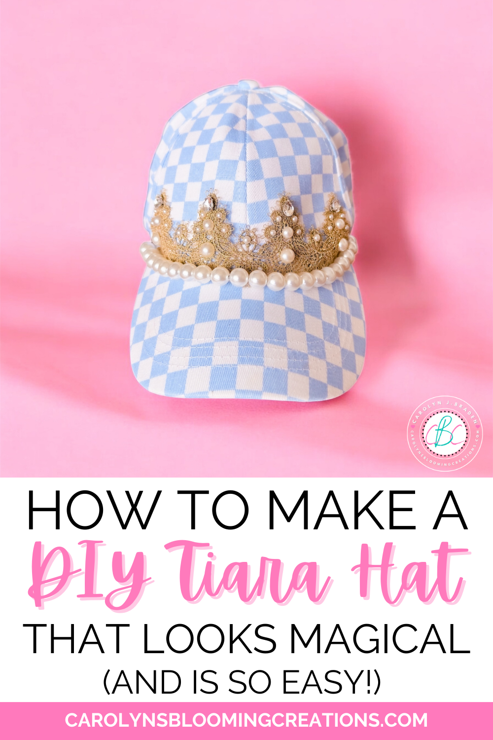 How to Make a DIY Tiara Hat That Looks Magical (And SO Easy!) — DIY ...