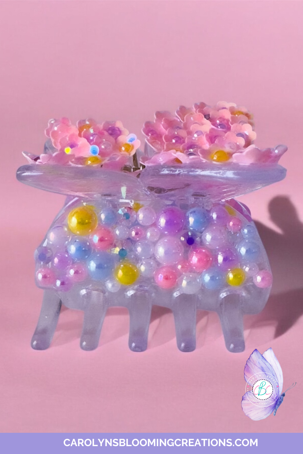 How to Make a Sequin Butterfly Claw Clip — DIY Home Improvements ...