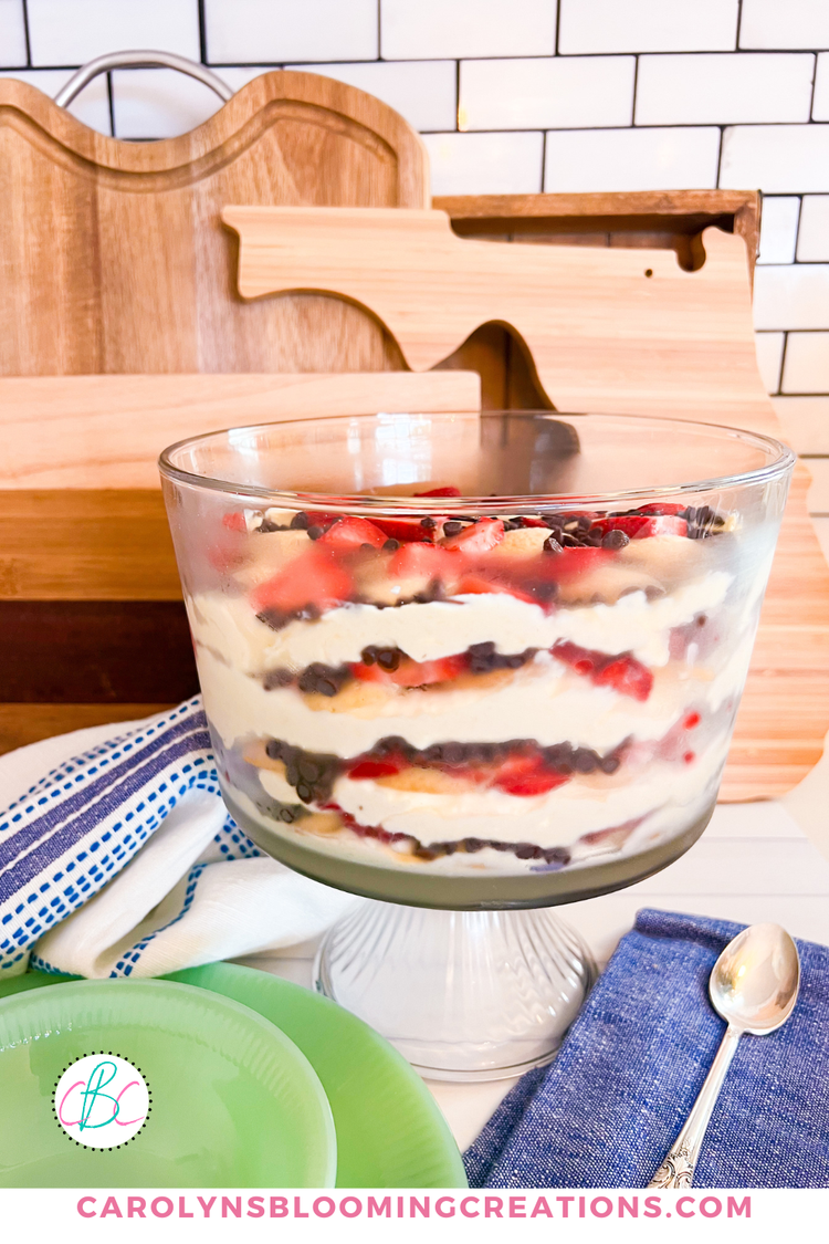Quick Strawberry Chocolate Dessert Trifle Recipe — DIY Home ...