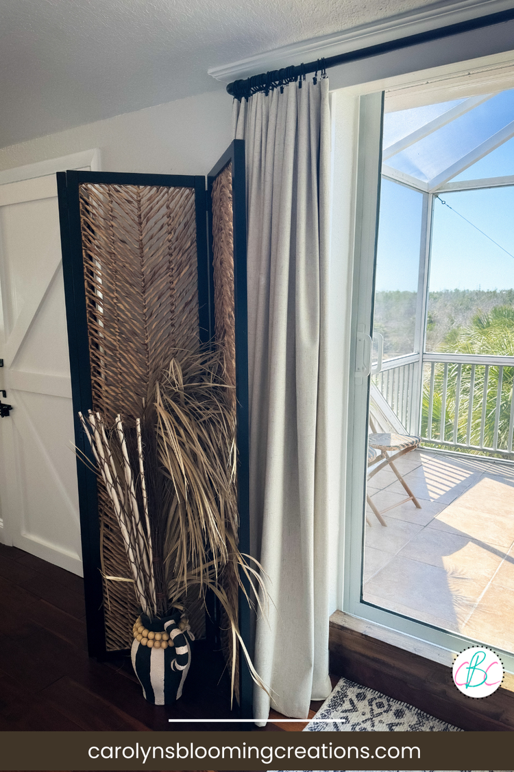 How to Hem Curtains Without Sewing + Pinch Pleat Hack — DIY Home ...