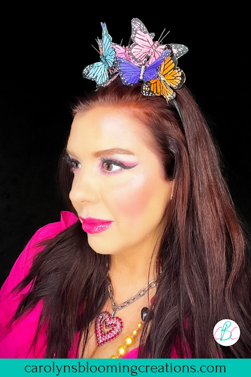 How To Make a Butterfly Tiara — DIY Home Improvements Carolyn's ...