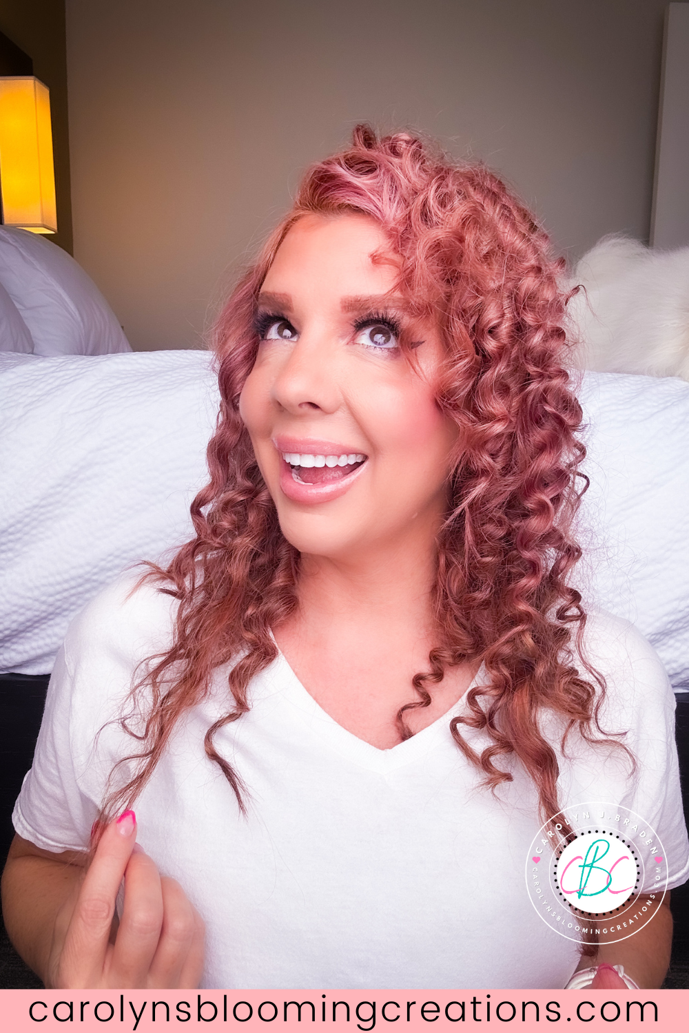 How to Create Tiny Spiral Curls with Wavytalk Curling Iron — DIY Home ...