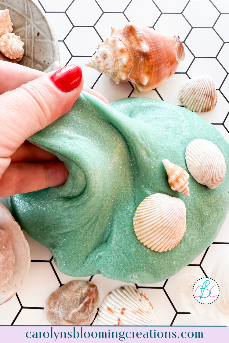 How To Make Mermaid Sand Slime — DIY Home Improvements Carolyn's ...
