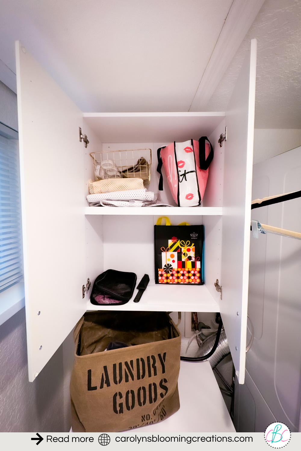 From Dead Washer to This: Small Laundry Room Organization — DIY Home ...