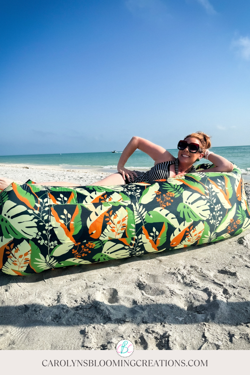 This Wind Inflatable Lounger is a Sanibel Island Beach Favorite — DIY ...