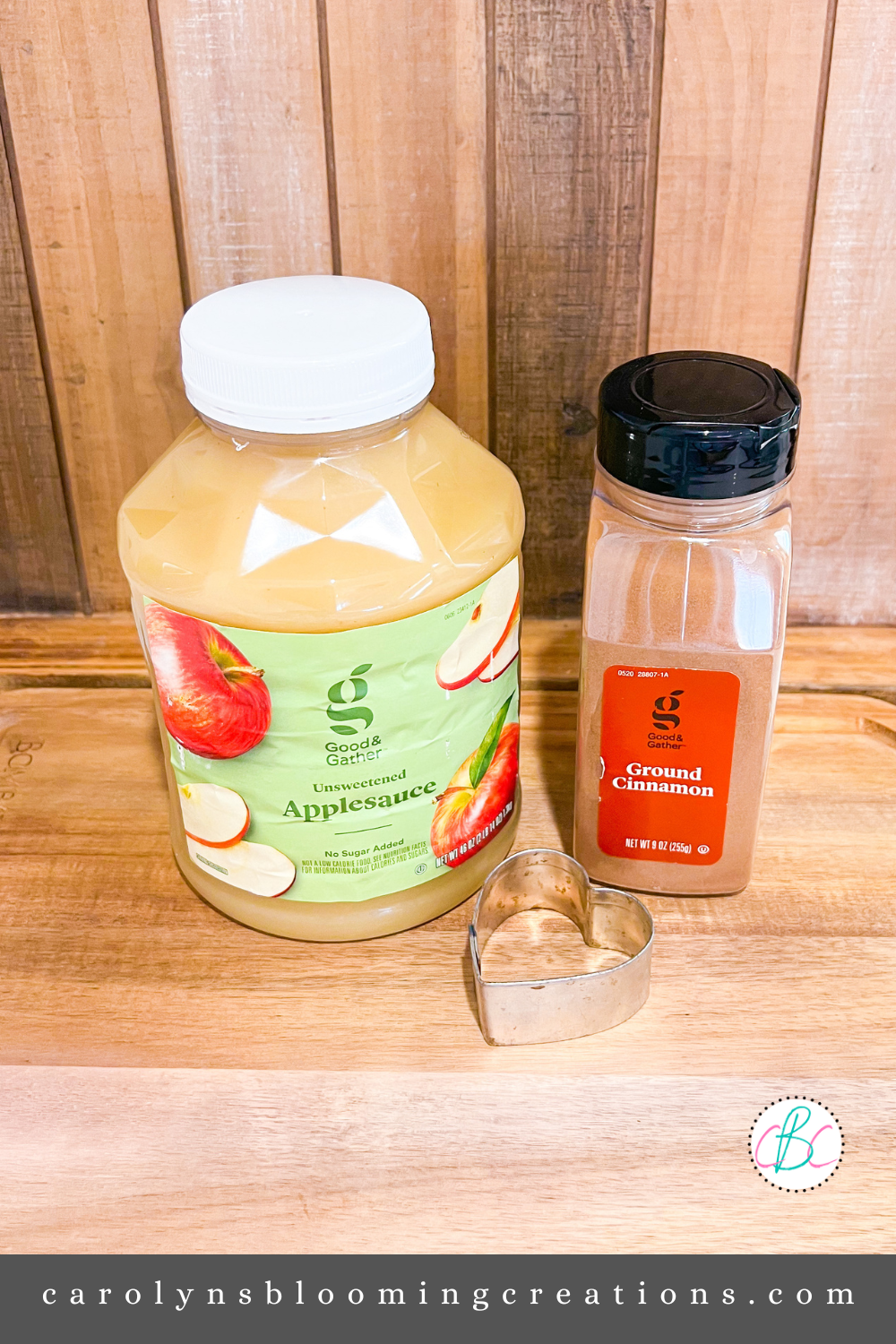 2 Ingredient Cinnamon Applesauce Ornament Craft — DIY Home Improvements ...