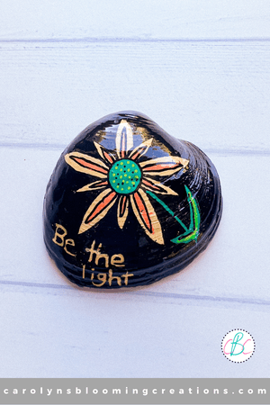 How to Paint Seashells or Rocks and Resin Seal — DIY Home Improvements ...