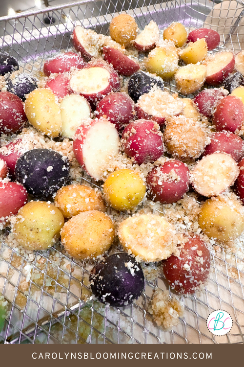 Easy Air Fried Pee Wee Parmesan Potato Recipe — DIY Home Improvements ...