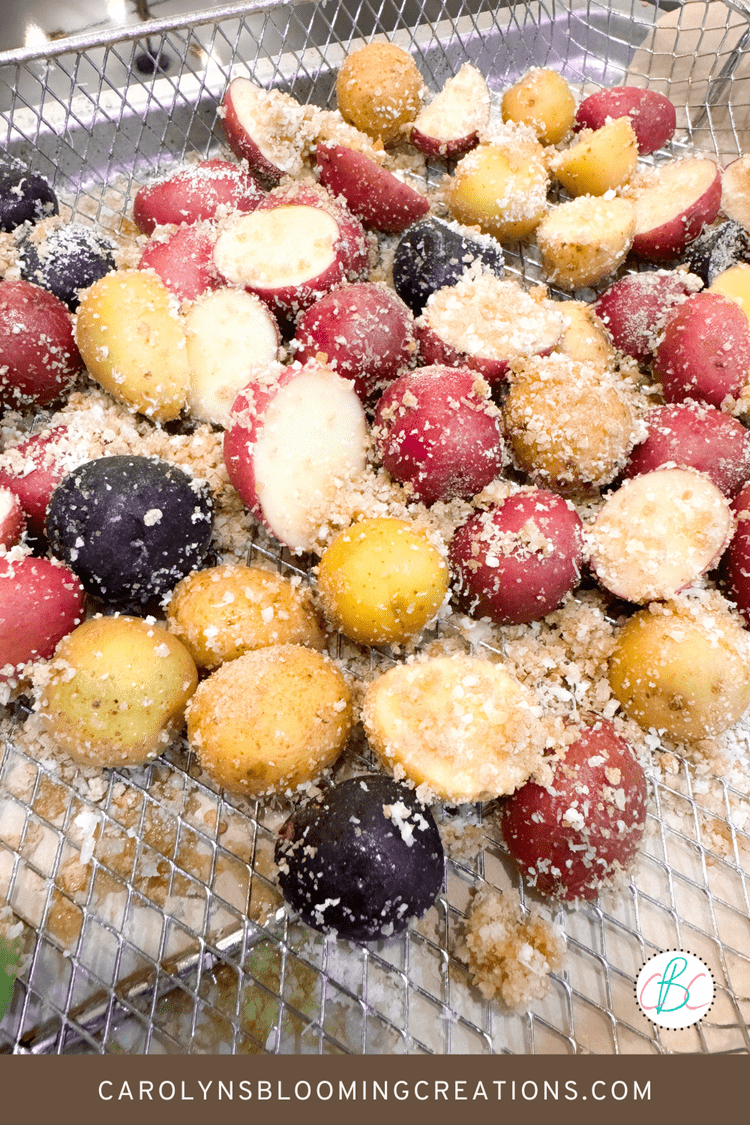 Easy Air Fried Pee Wee Parmesan Potato Recipe — DIY Home Improvements ...