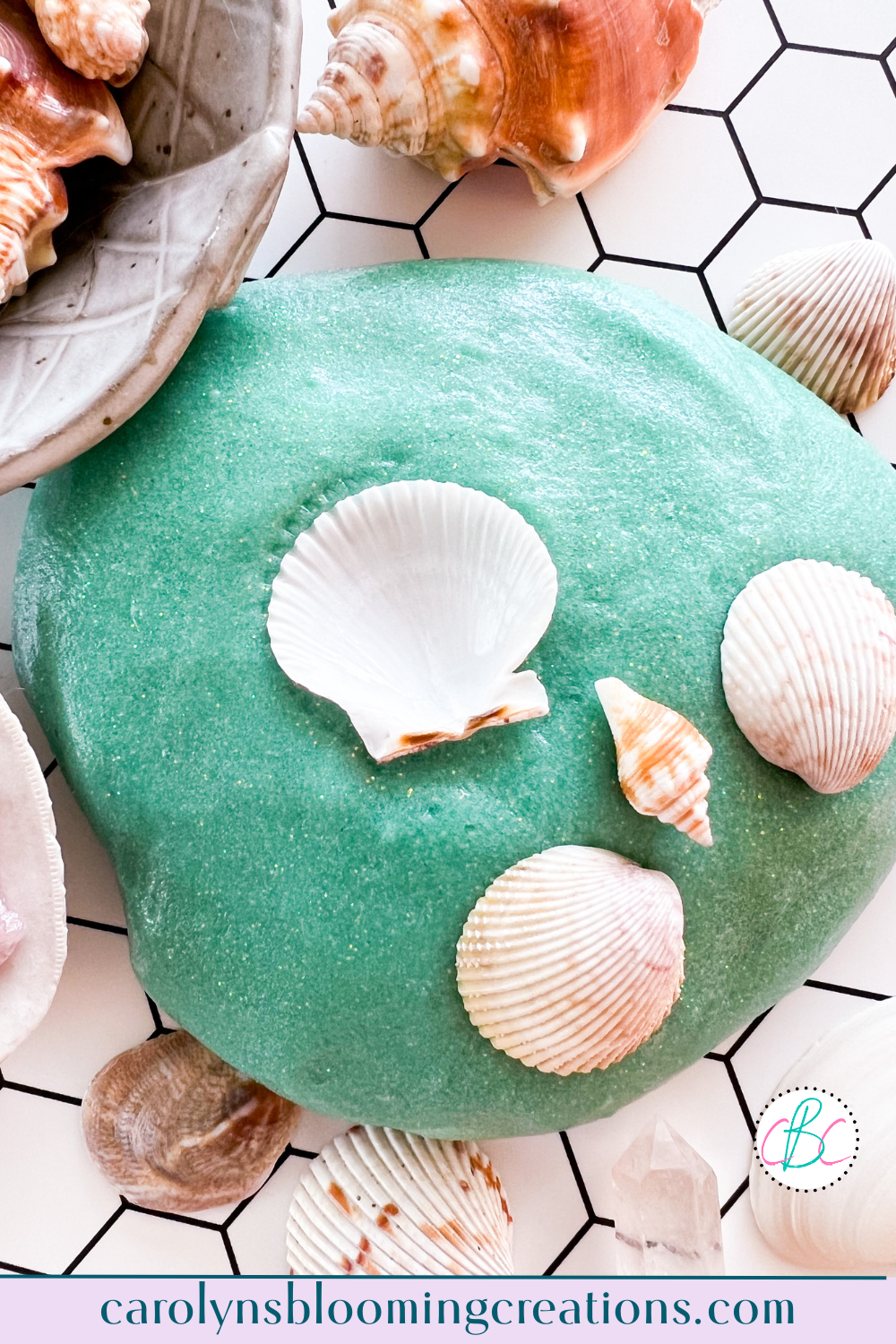 How To Make Mermaid Sand Slime — DIY Home Improvements Carolyn's ...