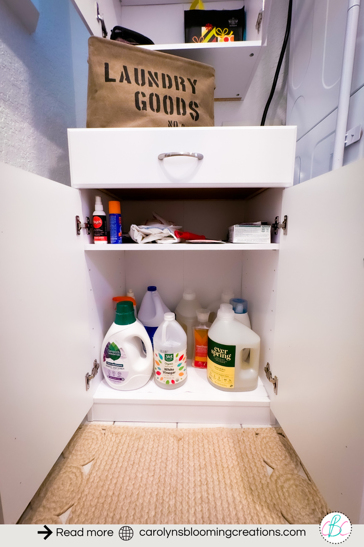 From Dead Washer to This: Small Laundry Room Organization — DIY Home ...