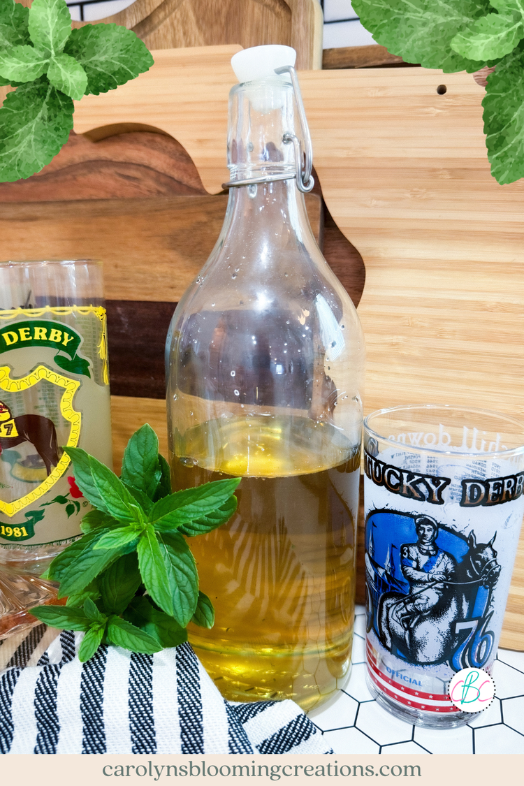 How to Make Mint Simple Syrup a Recipe for Sweet Tea or Mint Juleps ...