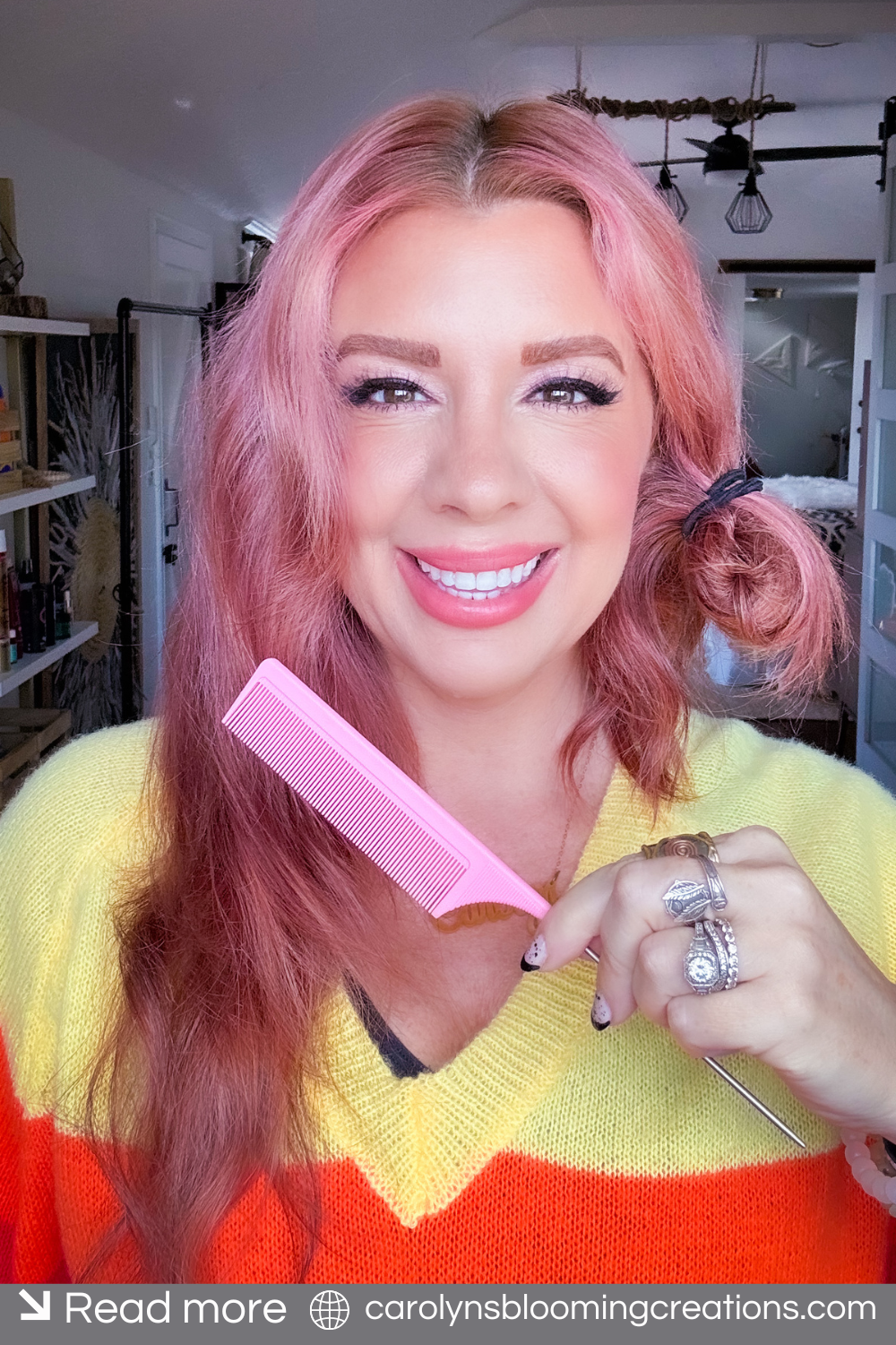 How to Create Easy Bun Hairstyles with a Sponge Bun Maker — DIY Home ...