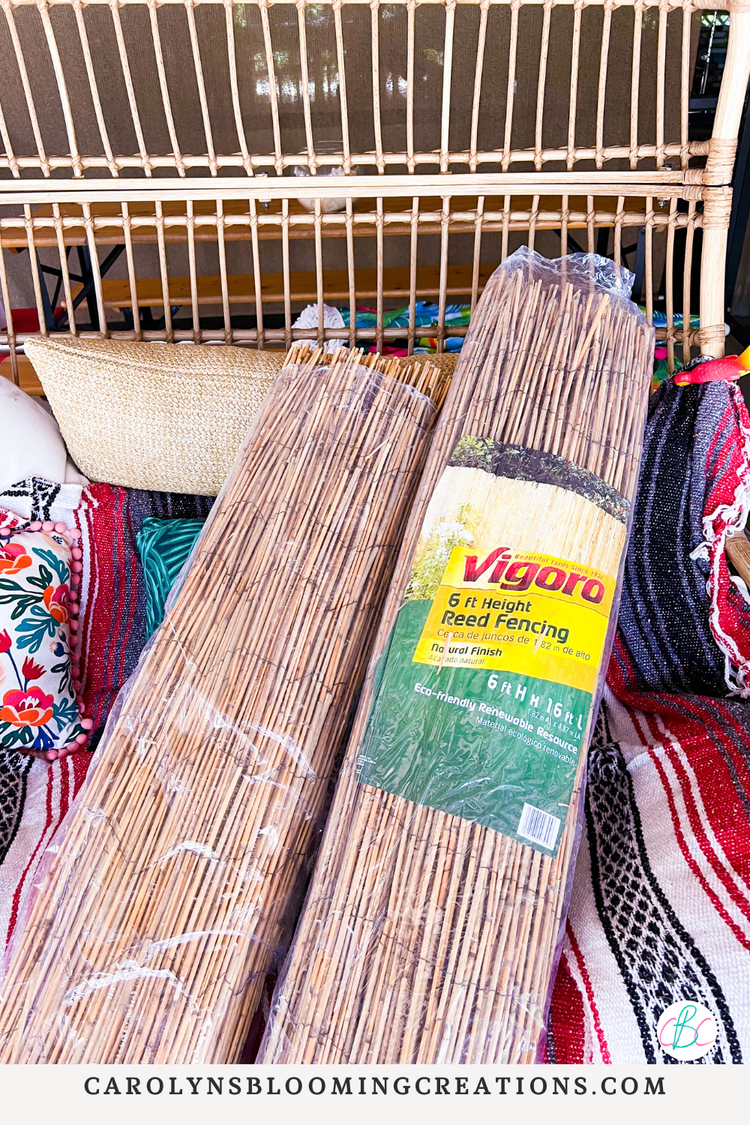 How To Hide Ugly Ceilings With Reed Fencing — DIY Home Improvements ...