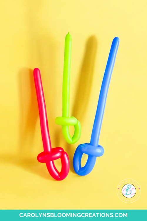 How to Make a Balloon Sword for the Warriors in Your Life — DIY Home ...