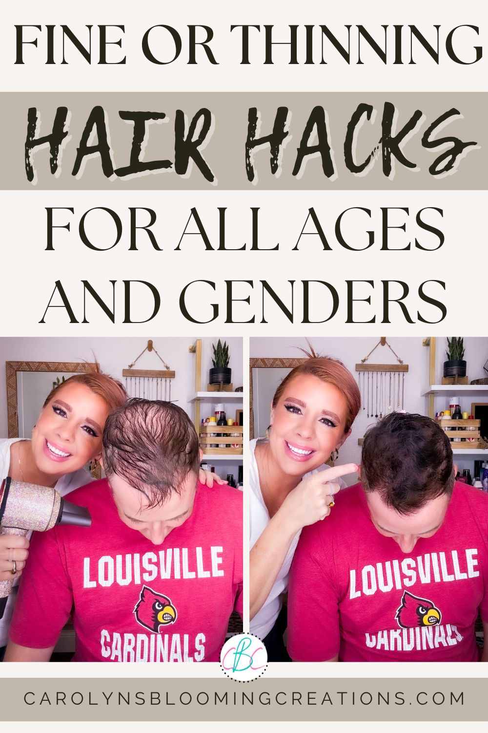 Fine or Thinning Hair Hacks for All Ages and Genders — DIY Home ...