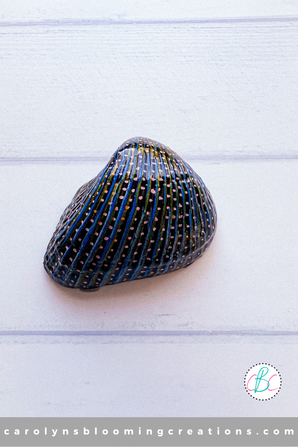 How to Paint Seashells or Rocks and Resin Seal — DIY Home Improvements ...
