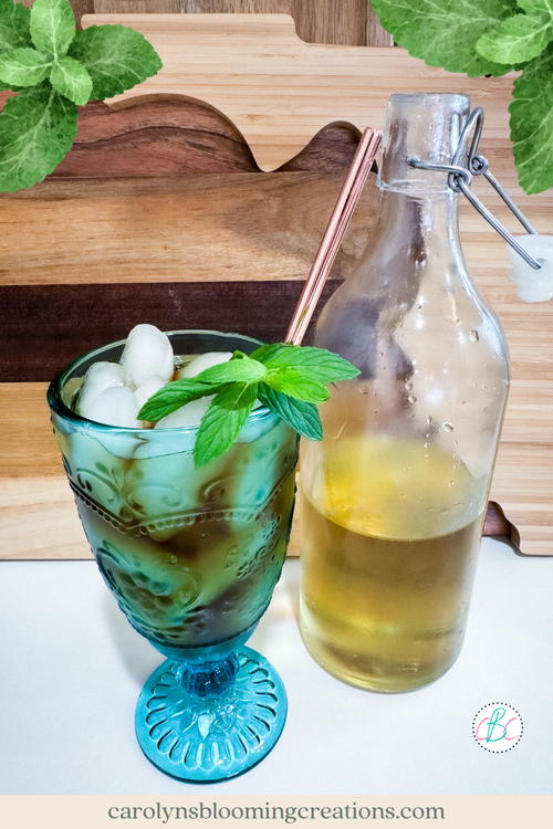 How to Make Mint Simple Syrup a Recipe for Sweet Tea or Mint Juleps ...