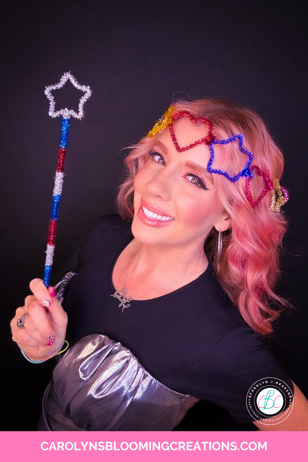 How to Make a Sparkly Pipe Cleaner Magic Wand — DIY Home Improvements ...