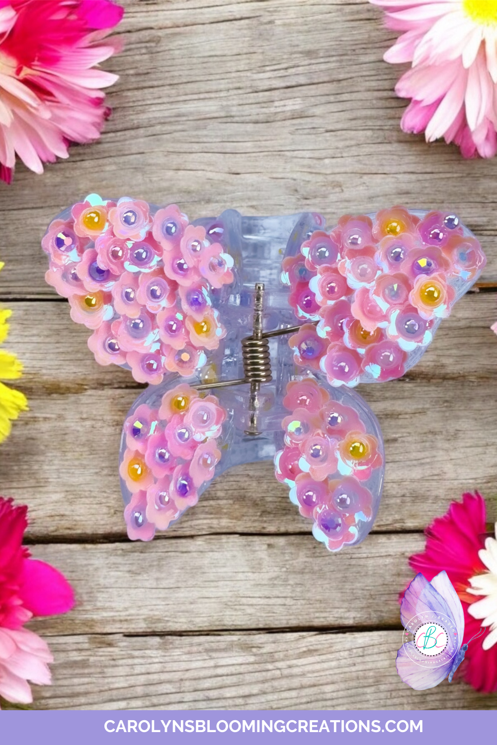 How to Make a Sequin Butterfly Claw Clip — DIY Home Improvements ...