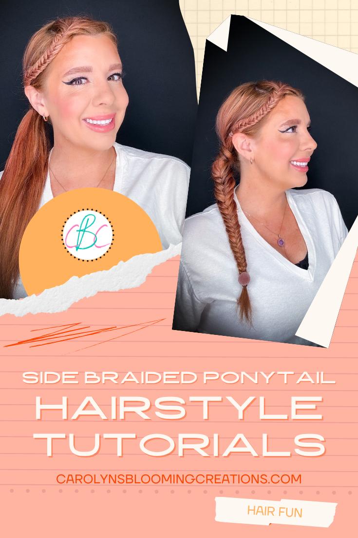 Side Braided Ponytail Hairstyle Tutorials — DIY Home Improvements ...