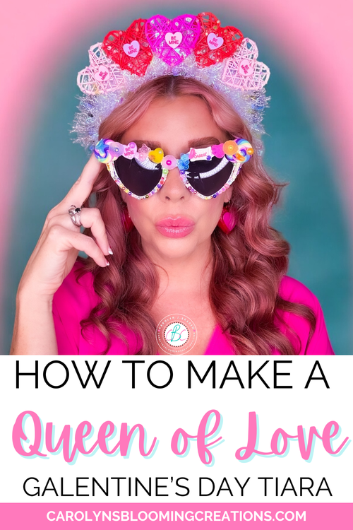 How to Make a Queen of Love Galentine’s Day Tiara — DIY Home ...