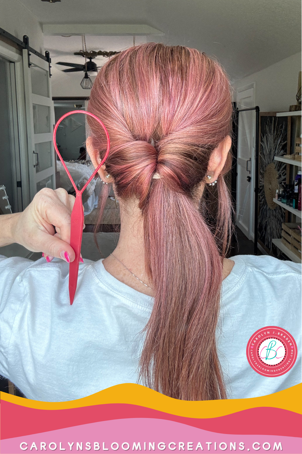 How to Use a Topsy Tail Hair Looping Tool for Easy Hairstyles — DIY ...