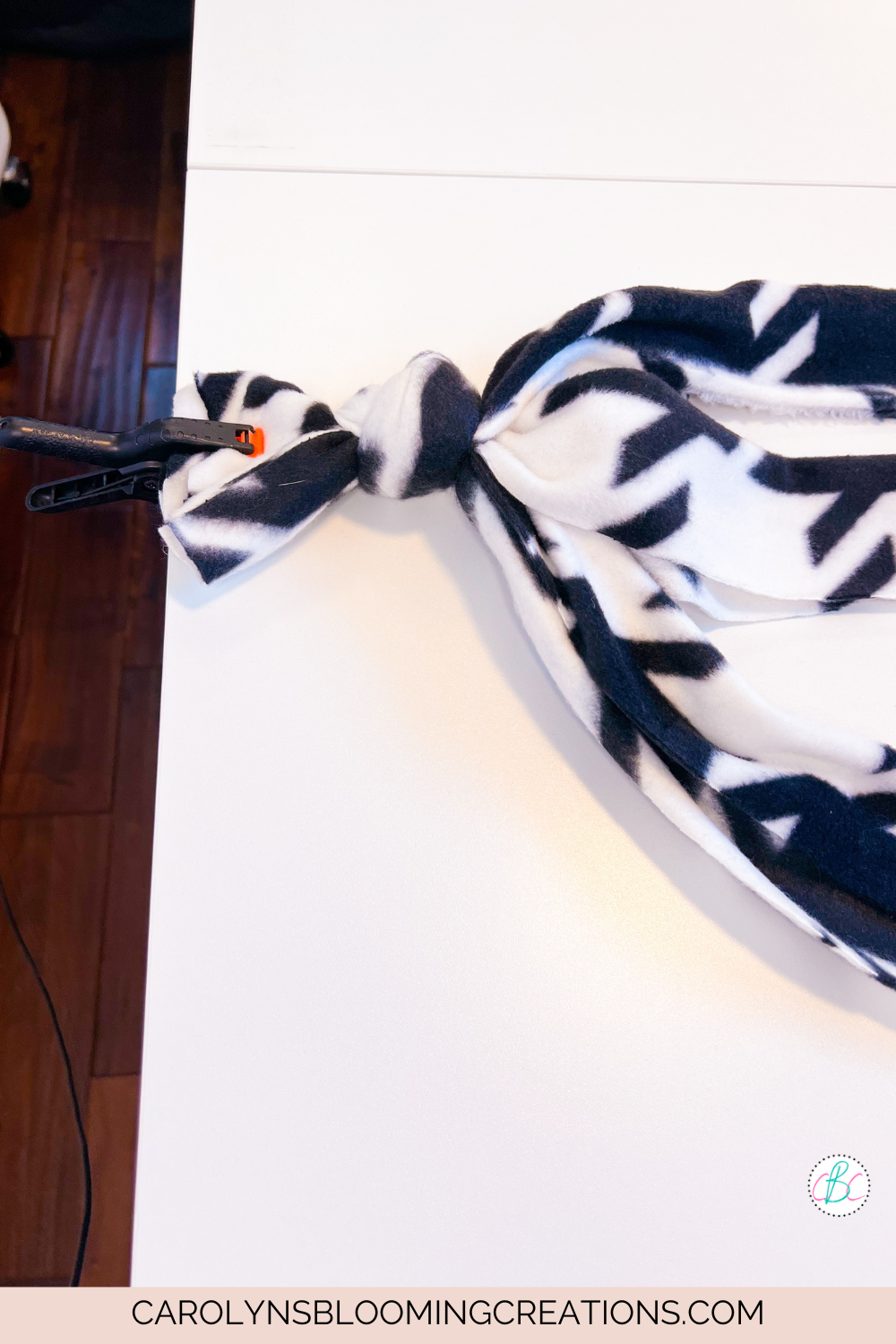 How To Make a No Sew Fleece Tug Toy or Dog Rope Bone — DIY Home ...