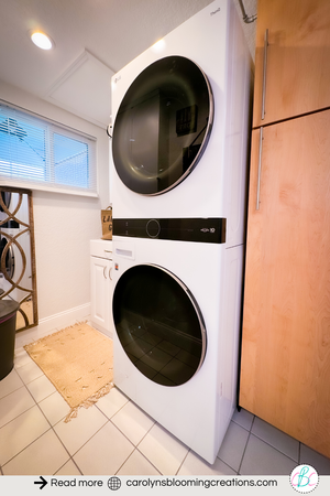 From Dead Washer to This: Small Laundry Room Organization — DIY Home ...