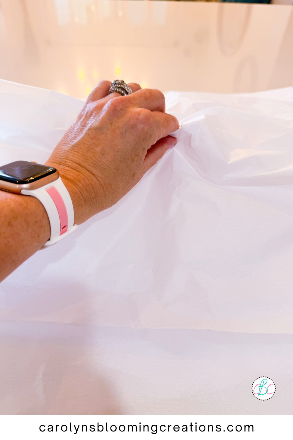 How to Make Tissue Paper Look Good In a Gift Bag — DIY Home ...