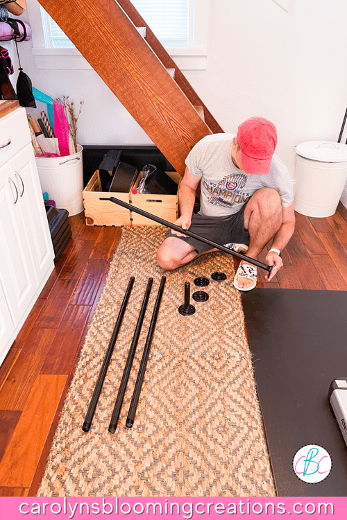 How To Make a DIY Pipe Balcony Safety Rail — DIY Home Improvements ...