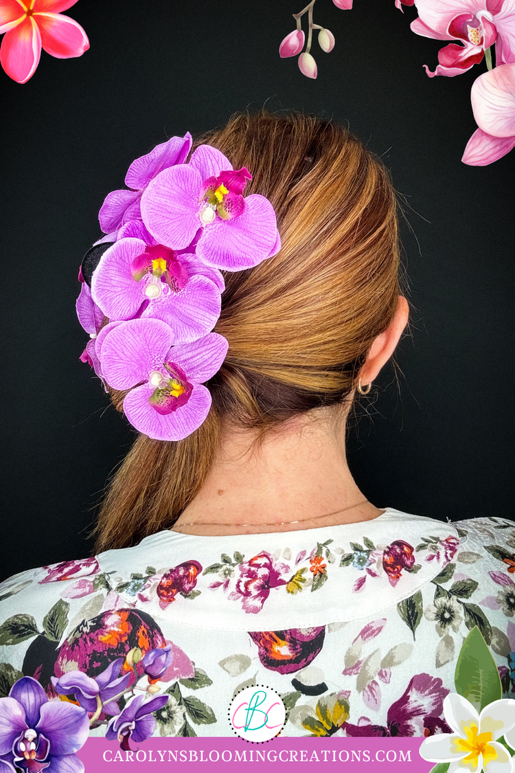 Easy DIY Prom and Wedding Hairstyles with Flower Accents — DIY Home ...