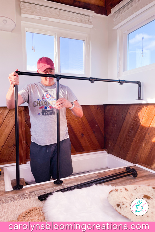 How To Make a DIY Pipe Balcony Safety Rail — DIY Home Improvements ...
