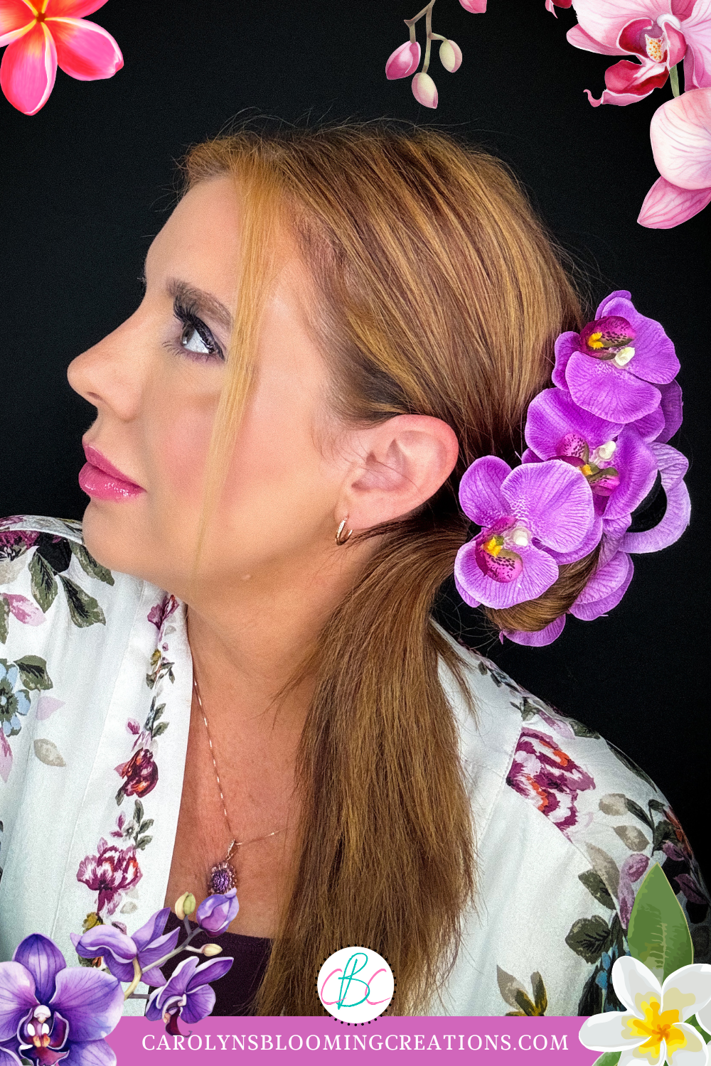 Easy DIY Prom and Wedding Hairstyles with Flower Accents — DIY Home ...