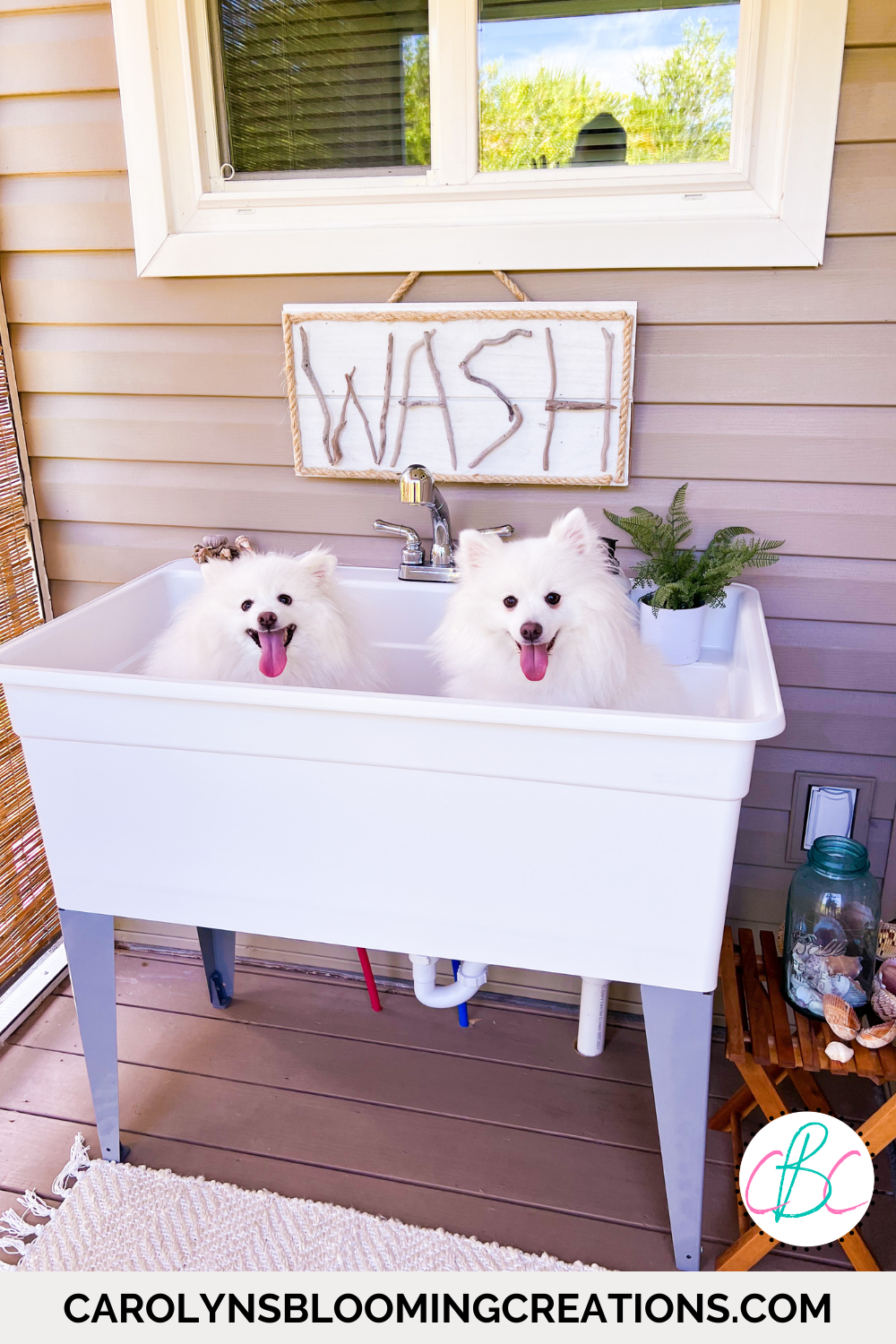How to Make an Elevated DIY Dog Wash Station — DIY Home Improvements ...