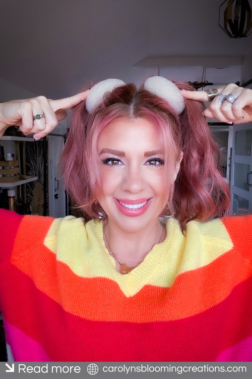 How to Create Easy Bun Hairstyles with a Sponge Bun Maker — DIY Home ...