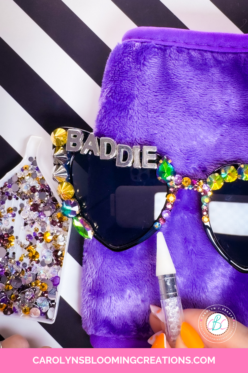 Sparkle, Slay and Shine in DIY Baddie Bling Sunglasses — DIY Home ...