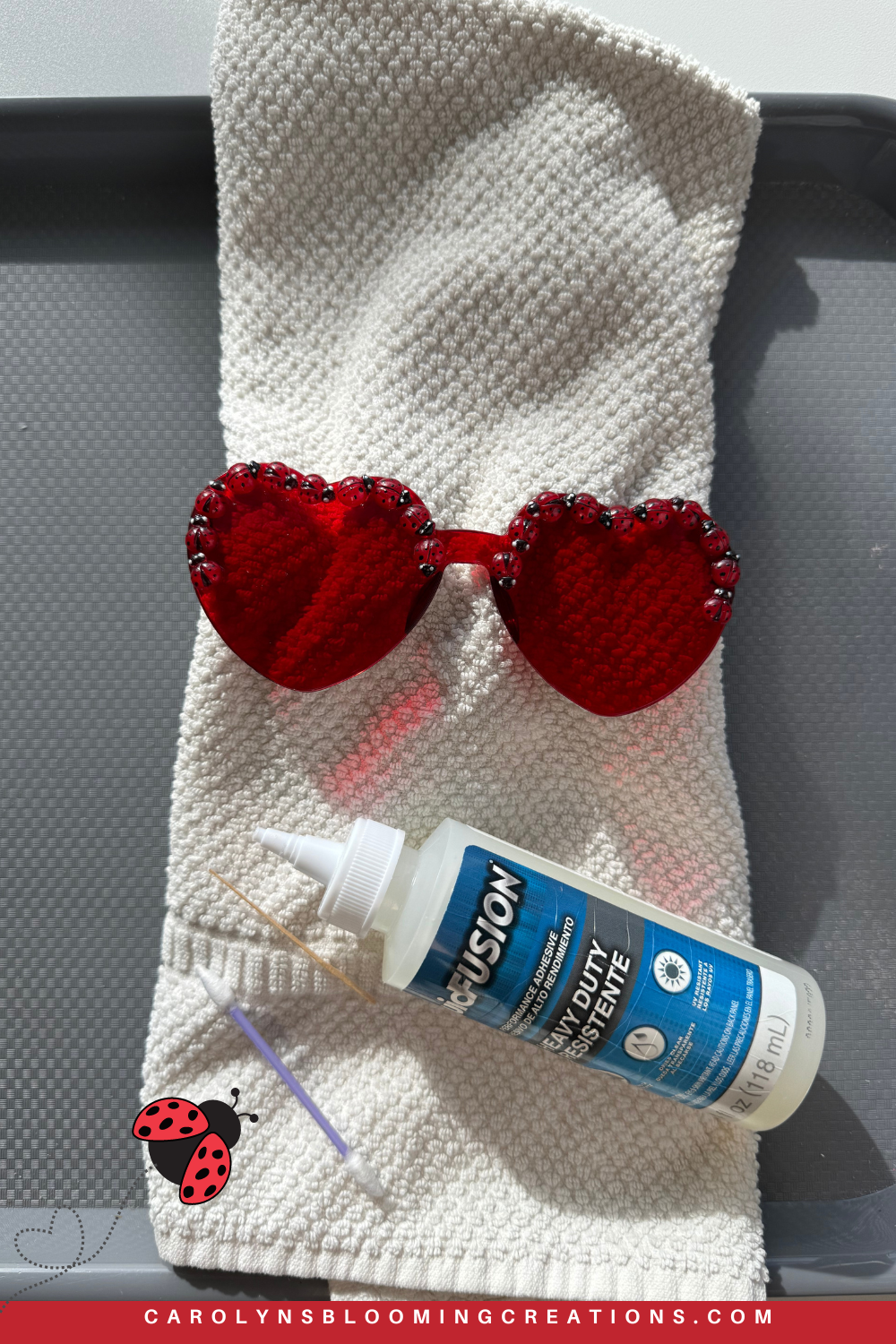 Valentine’s Day Craft Ideas: Love Bug Sunglasses — DIY Home ...