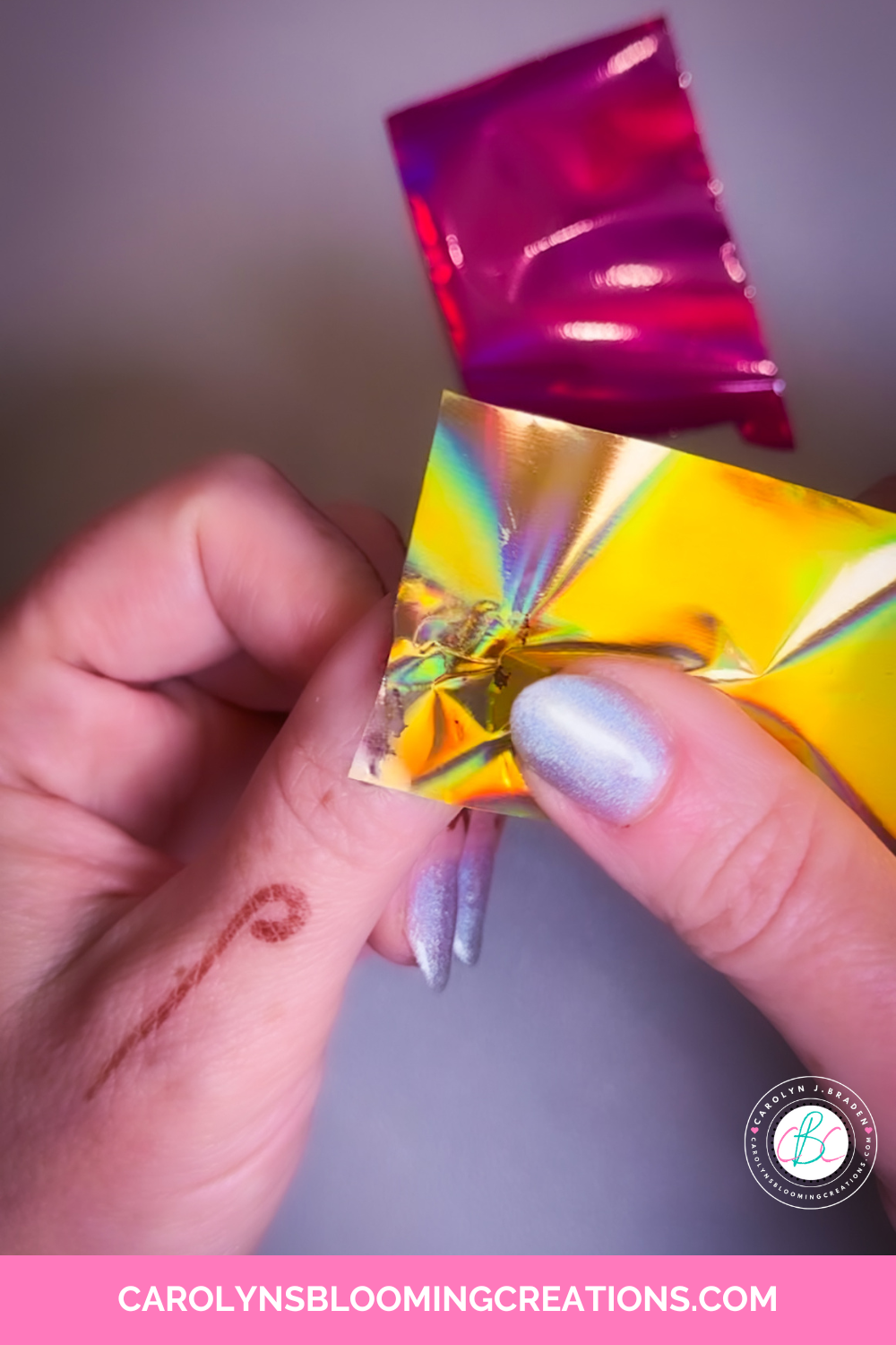 How to Create Superman Ice Cream Foil Nails — DIY Home Improvements ...