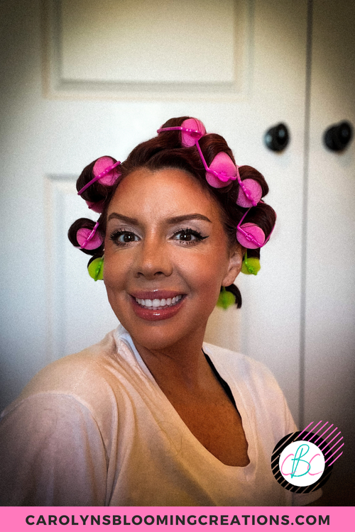 How To Use Sponge Rollers for Big Hair — DIY Home Improvements Carolyn ...