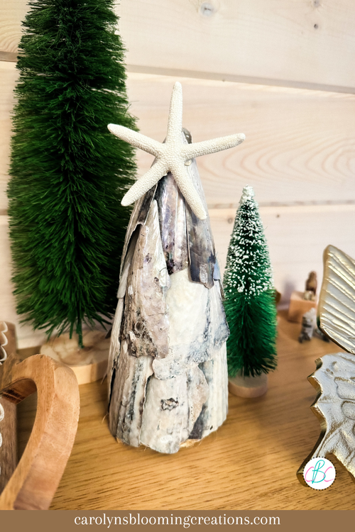 How To Make a Seashell Christmas Tree — DIY Home Improvements Carolyn's ...