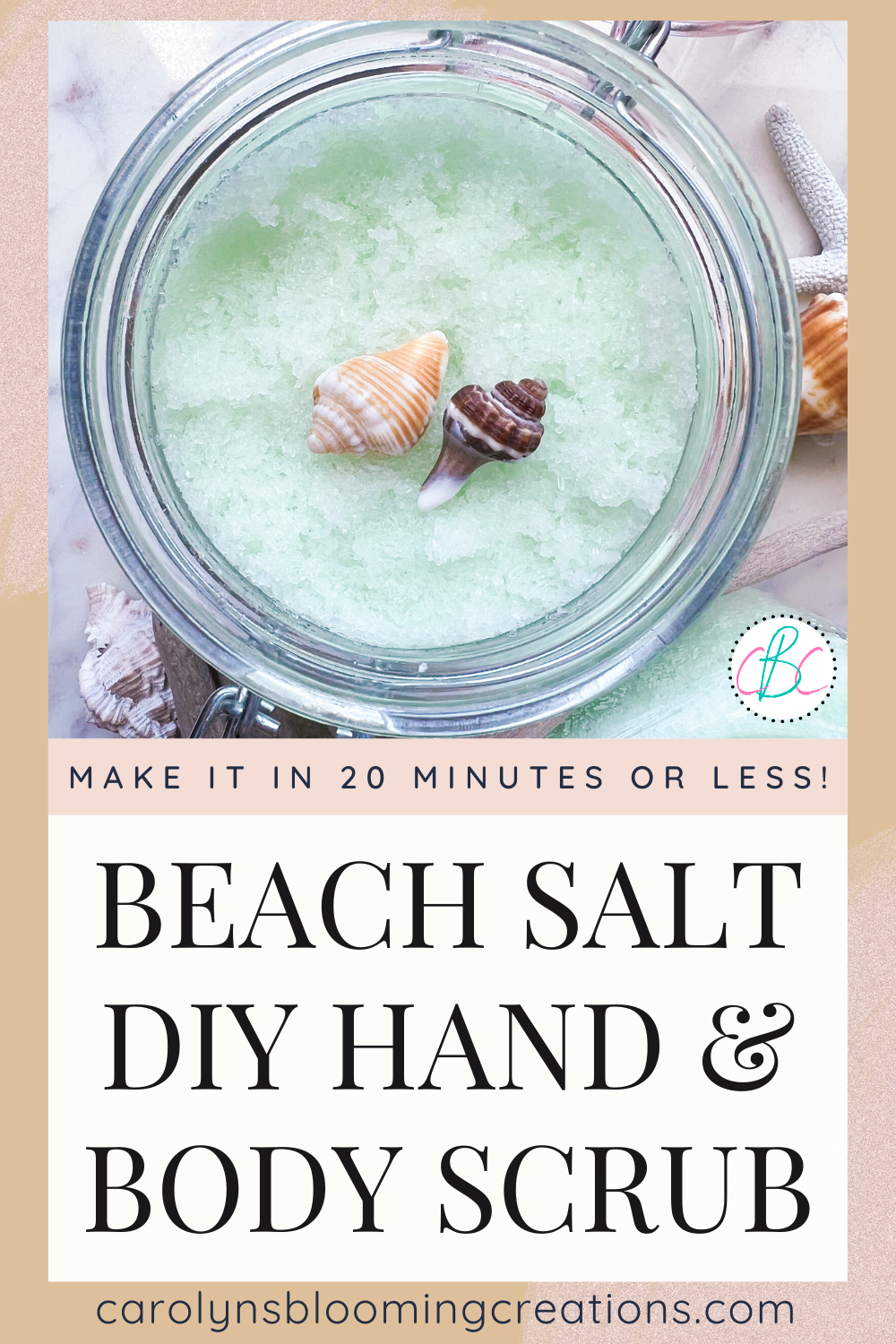 Beach Salt DIY Hand and Body Scrub Recipe — DIY Home Improvements ...